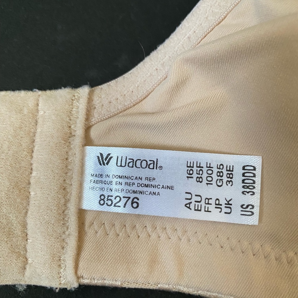 Wacoal Lace Detail Bra Size 38ddd Awareness Wireless … - Gem